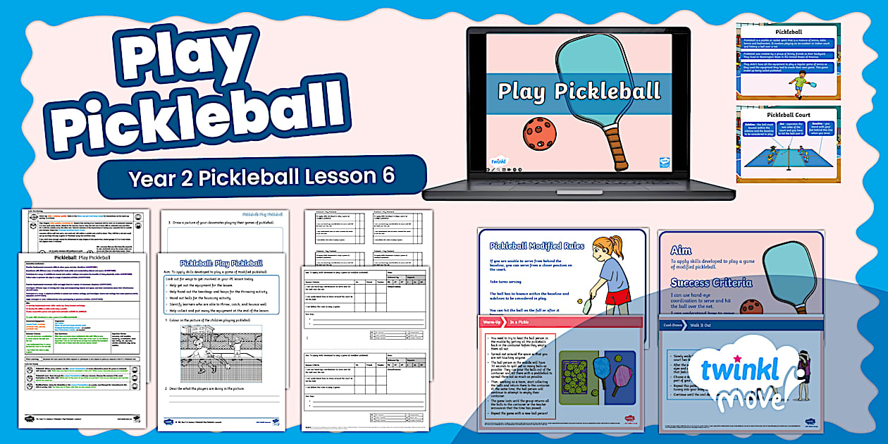 Move PE F-2 Pickleball Lesson 6: Play Pickleball