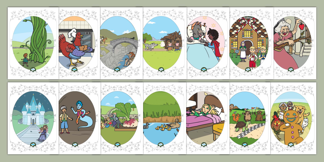 Traditional Tales Display Posters - Twinkl - KS1 - Literacy