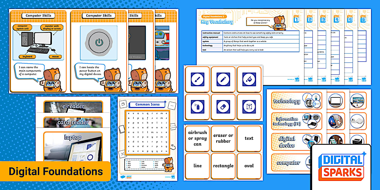Digital Sparks: Digital Foundations 2: Additional Resources