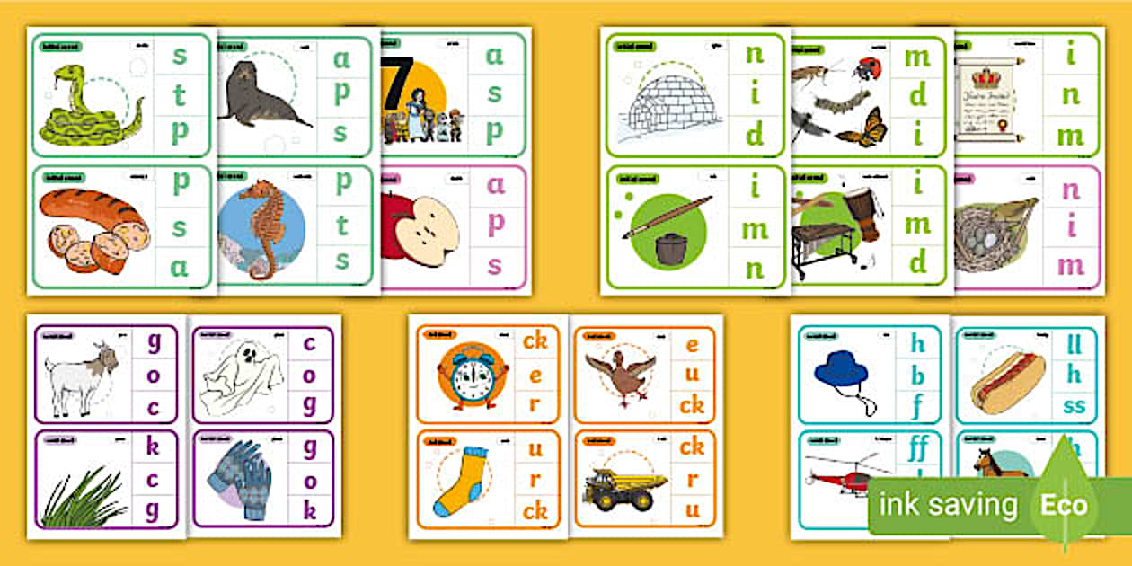 Black and White Phase 2 Set 1-5 Peg Matching Letters and Sounds Pack