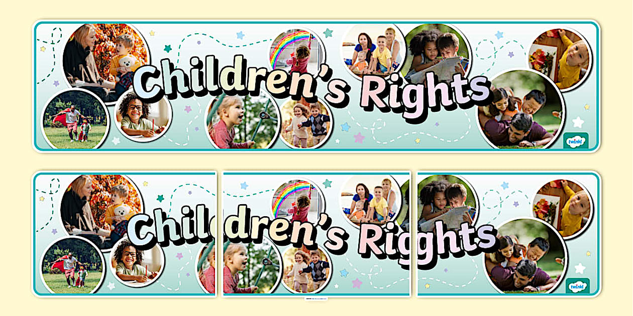 Children's Rights Display Banner