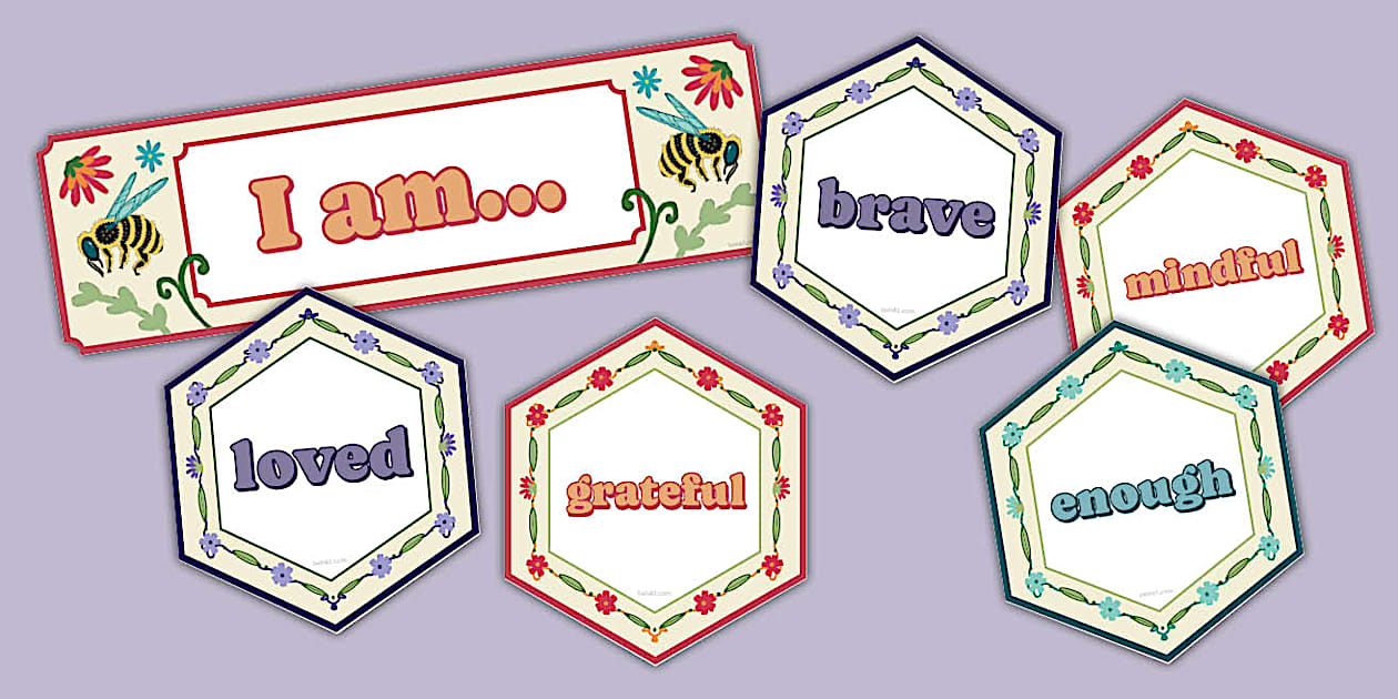 I Am... Mirror Affirmations (teacher made) - Twinkl