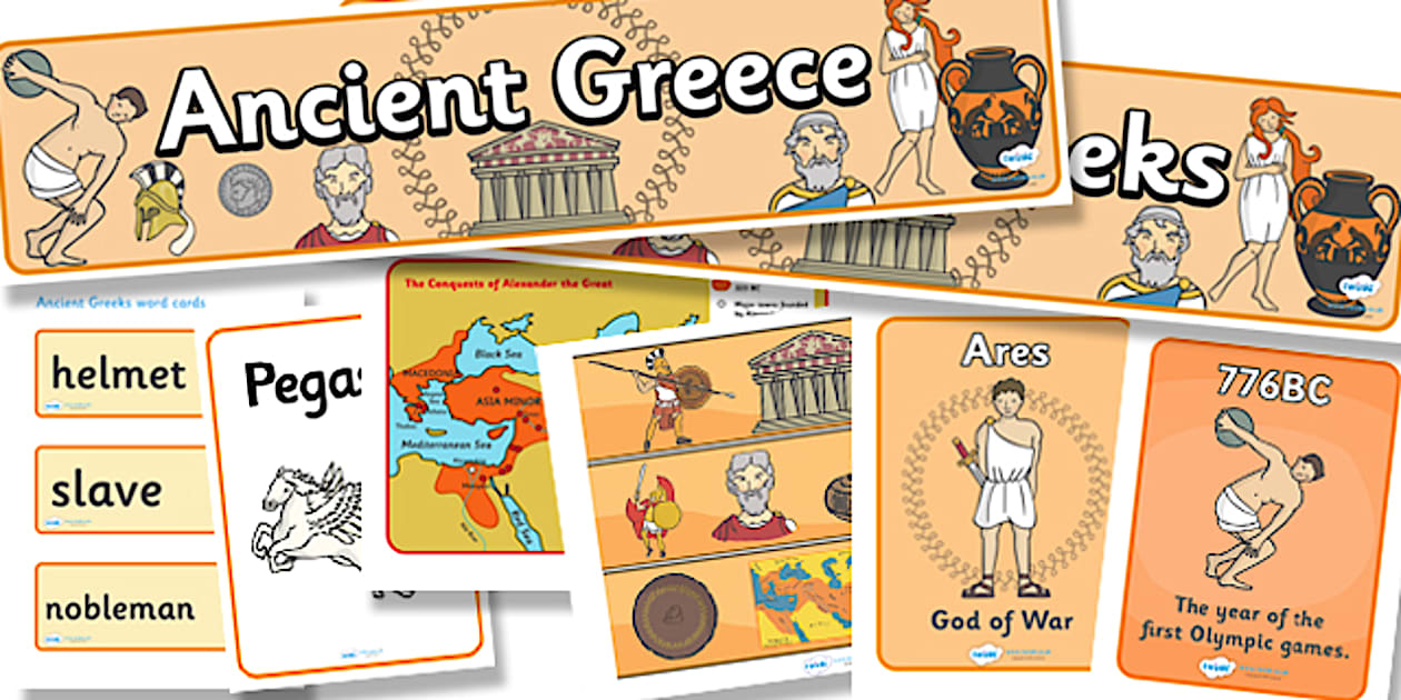 Ancient Greece Display Pack (Hecho por educadores) - Twinkl