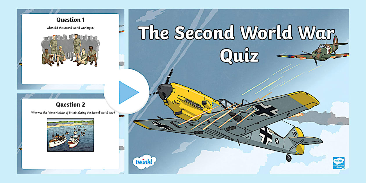 World War 2 quiz questions and answers PowerPoint | History