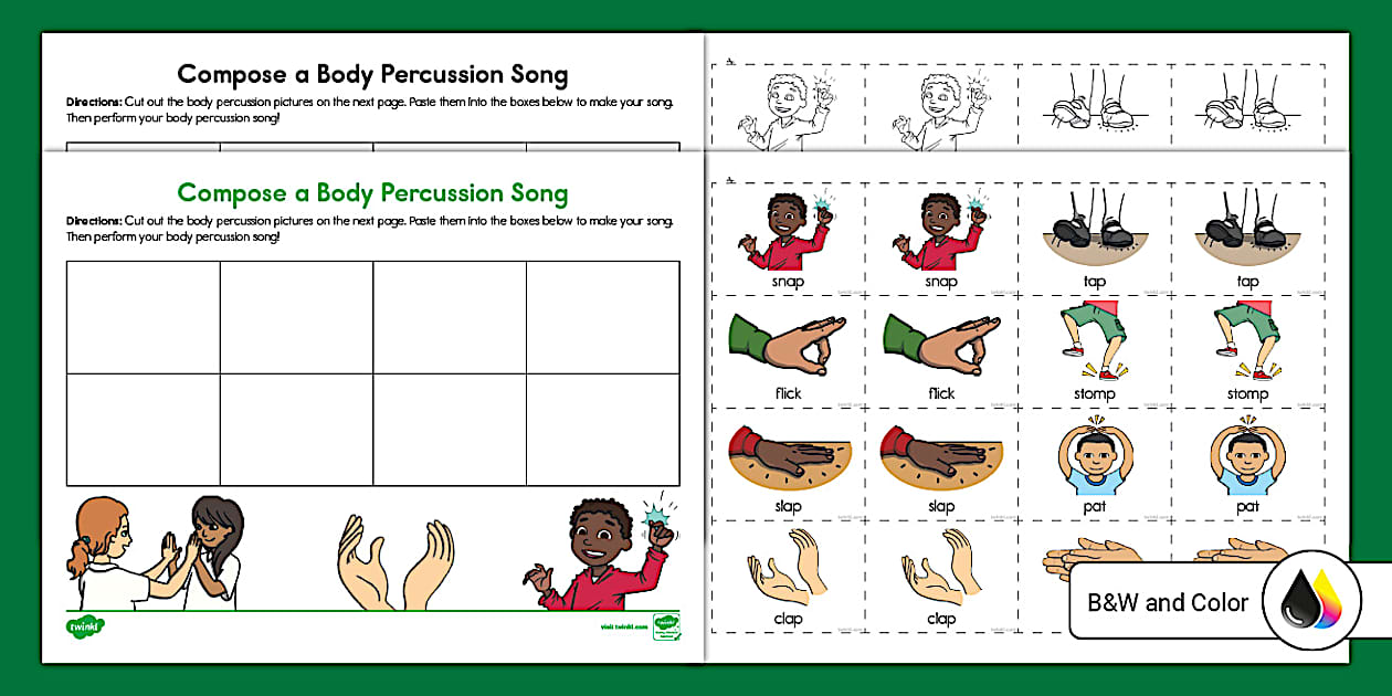 Body Percussion Activity | International Music | Twinkl USA