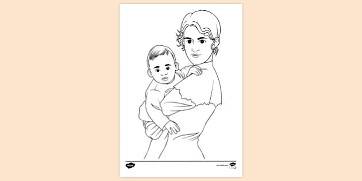 Stella And Joseph Colouring Sheet | Colouring Sheets