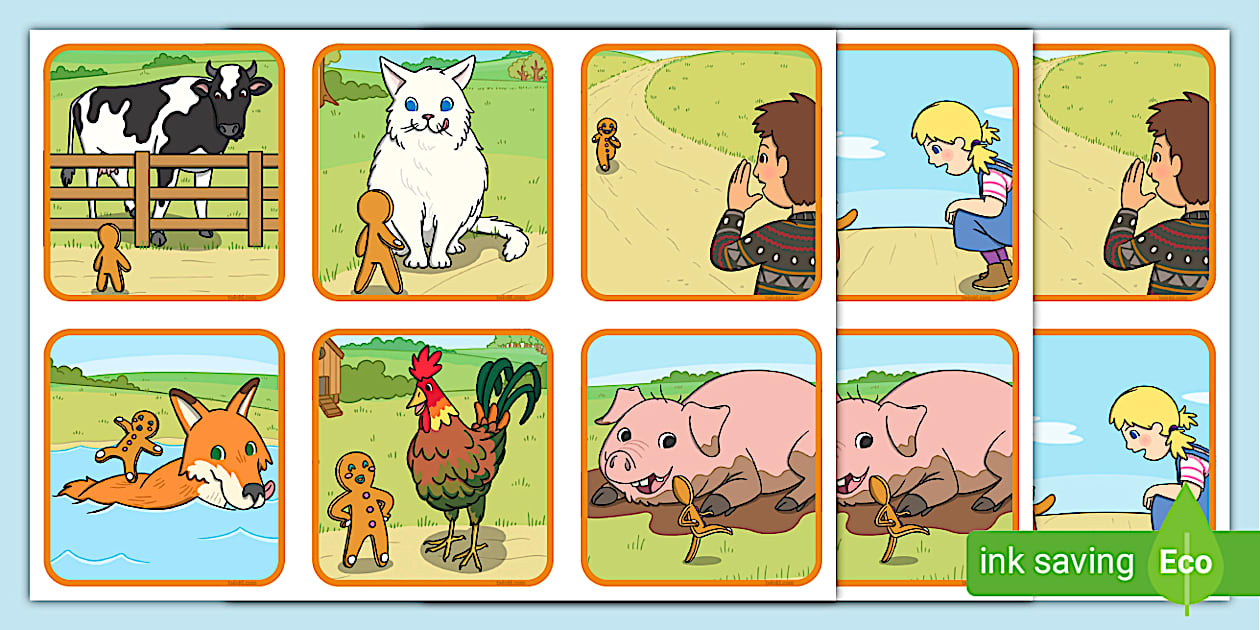 Gingerbread Matching Pairs Game (Teacher-Made) - Twinkl