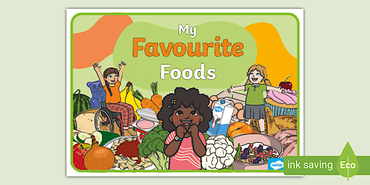My Favourite Food Banner (teacher made) - Twinkl