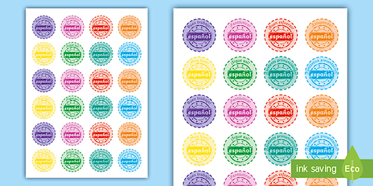 👉 Spanish Reward Stickers - Primary Resources - Twinkl