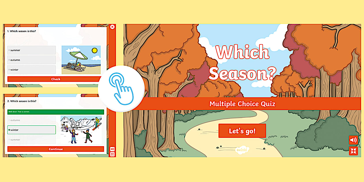 Seasons Multiple Choice Quiz | Twinkl Go! - Twinkl