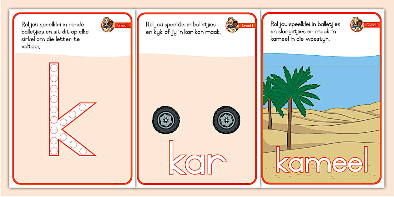 Graad 1 Klanke Speelkleimatte K Teacher Made Twinkl
