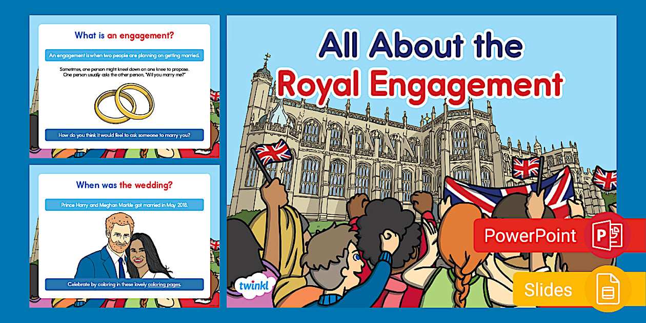 All About the Royal Engagement PowerPoint & Google Slides
