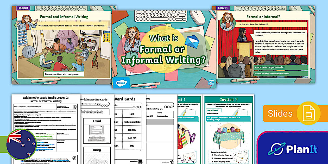 Phase2 Write to Persuade Emails Lesson 2:Formal or Informal?