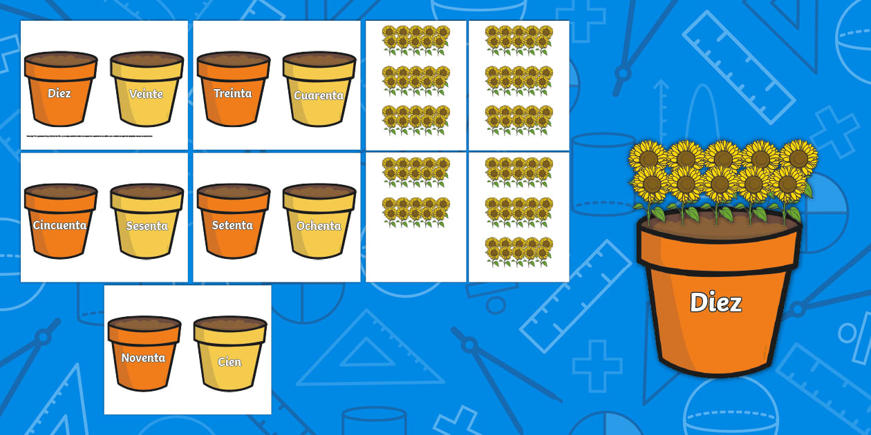 Guía de Trabajo: Contar en Decenas (Teacher-Made) - Twinkl