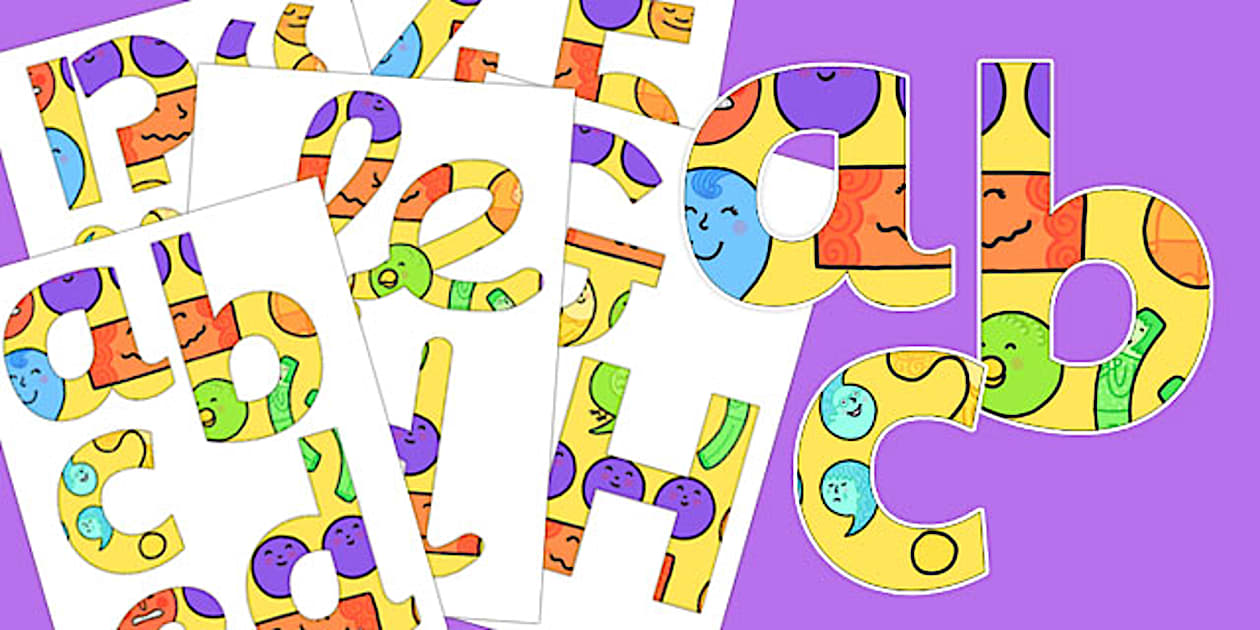 Editable English Working Wall Display Lettering - Twinkl