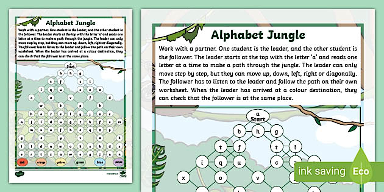 ESL Alphabet Maze Game - ESL Games (teacher made) - Twinkl
