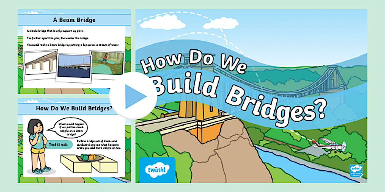 How Do We Build Bridges? (teacher made) - Twinkl