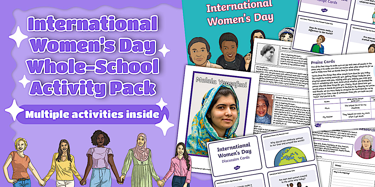 International Women's Day Whole-School Activity Pack