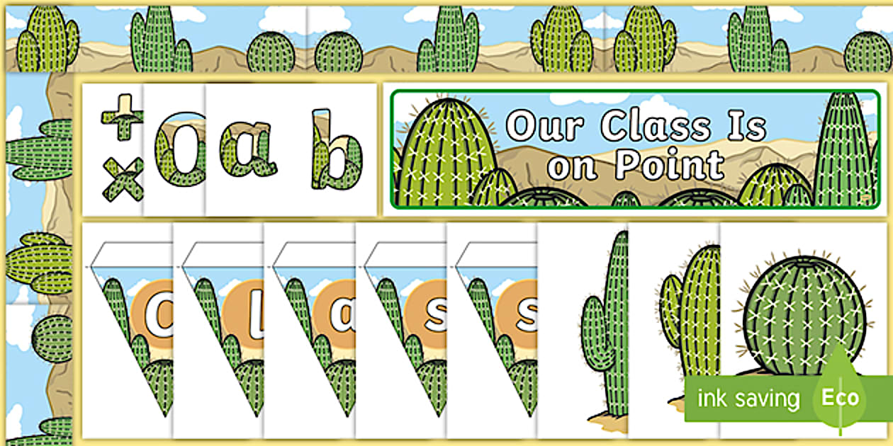 Our Class Is on Point Bulletin Board Pack - Classroom Decor