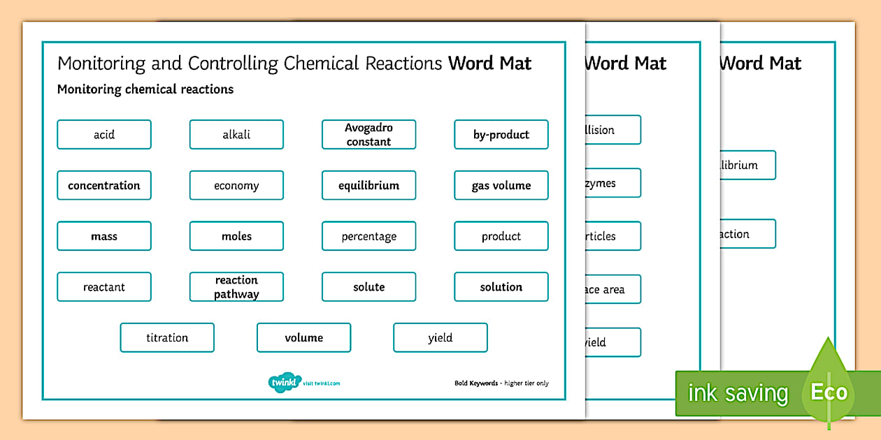 OCR Gateway Chemistry Monitoring and Controlling Chemical Reactions ...