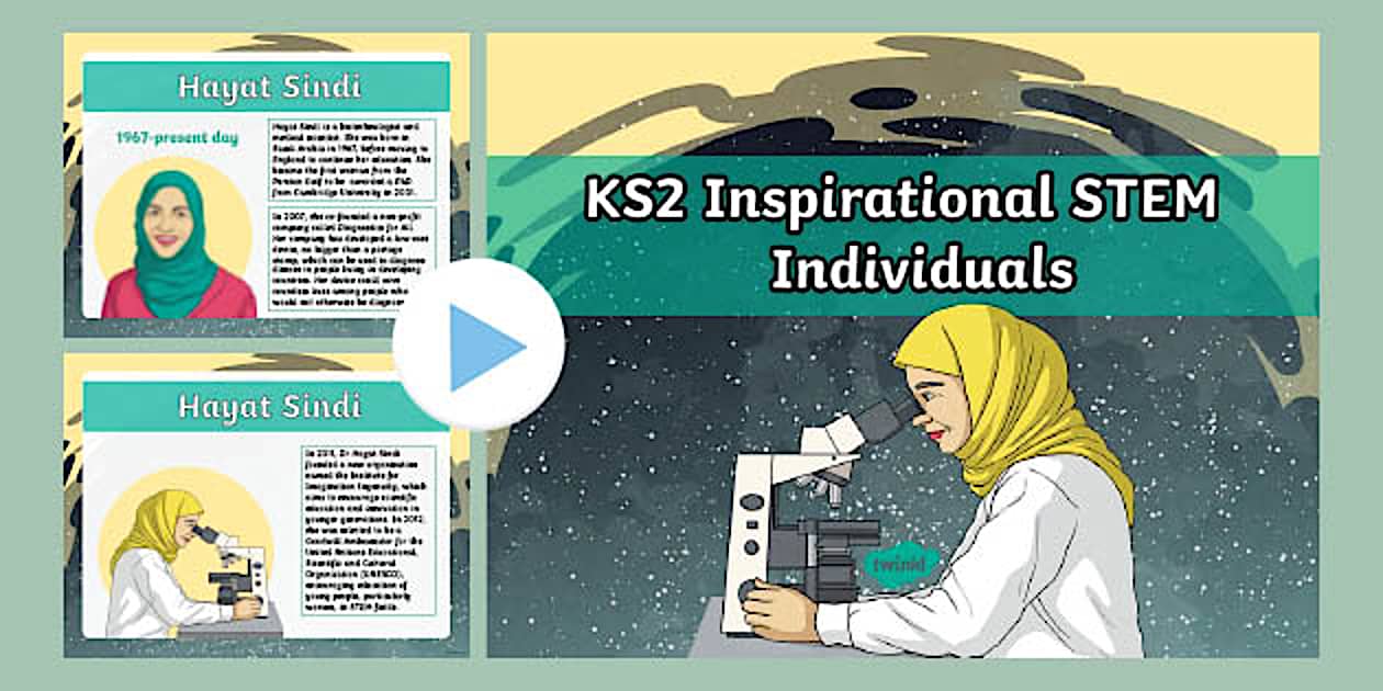 KS2 Inspirational STEM Individuals (Teacher-Made) - Twinkl