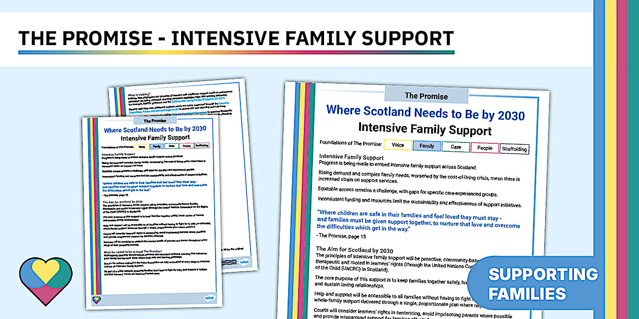 Scotland's 2030 Goal: Intensive Family Support