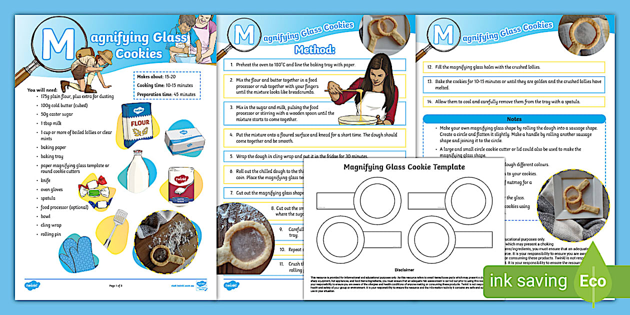 Magnifying Glass Cookies Recipe | National Science Week