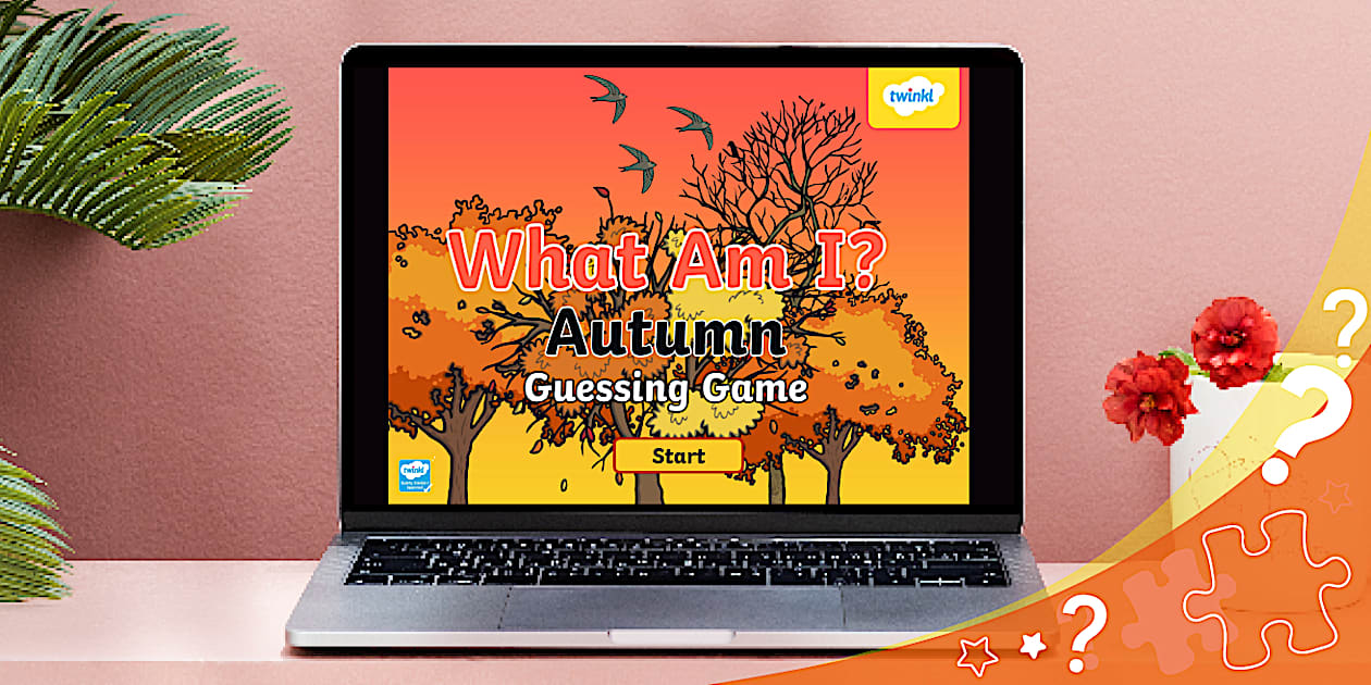 Fun Autumn What Am I? Guessing Game Puzzle PowerPoint