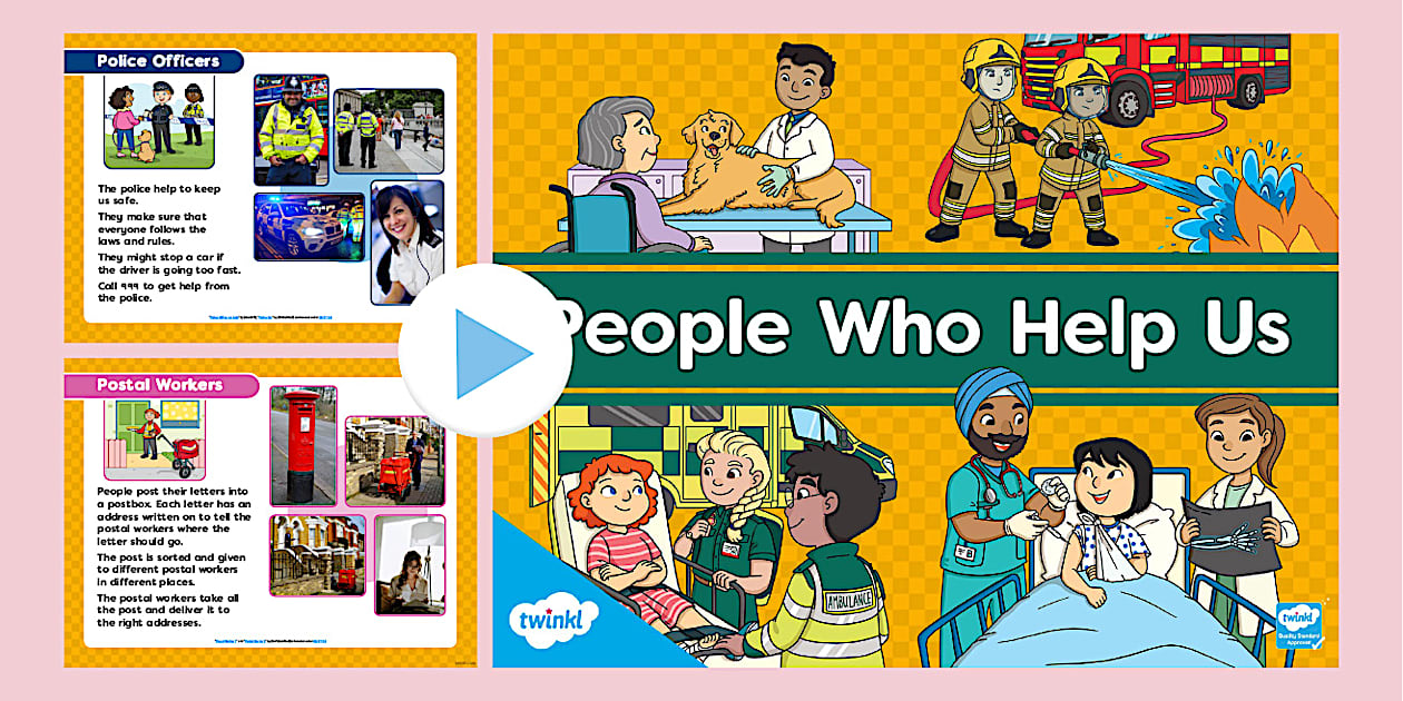 Who Keeps Us Safe in the Community PPT | People Who Help Us