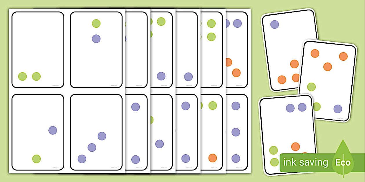 👉 Conceptual Subitising to 8 Flashcards | Twinkl - Twinkl