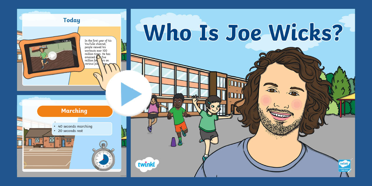 Who Is Joe Wicks? PowerPoint (teacher made) - Twinkl