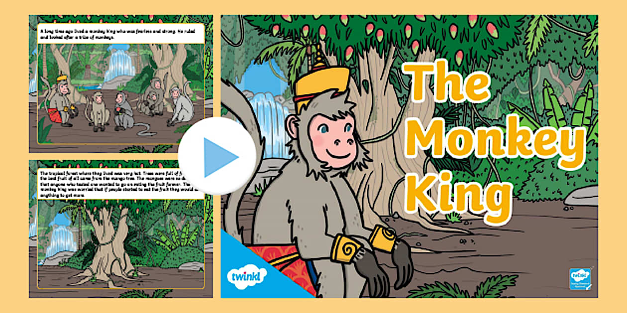 Buddhist Stories of Wisdom | The Monkey King | Twinkl | KS1