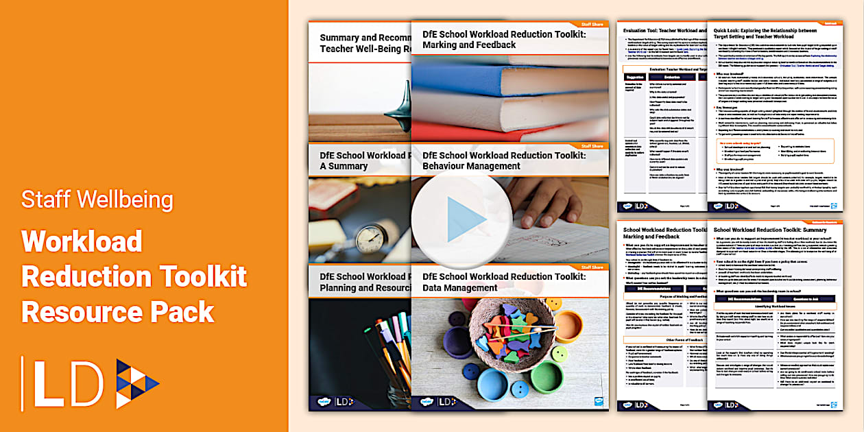 School Workload Reduction Toolkit Resource Pack – Leaders
