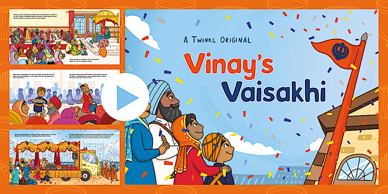 Vinay's Vaisakhi Story PowerPoint (teacher made) - Twinkl