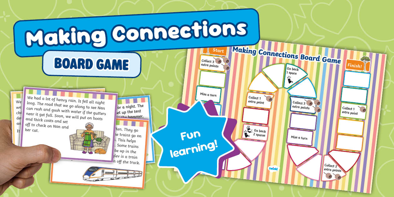 Making Connections Board Game - Engaging Learning