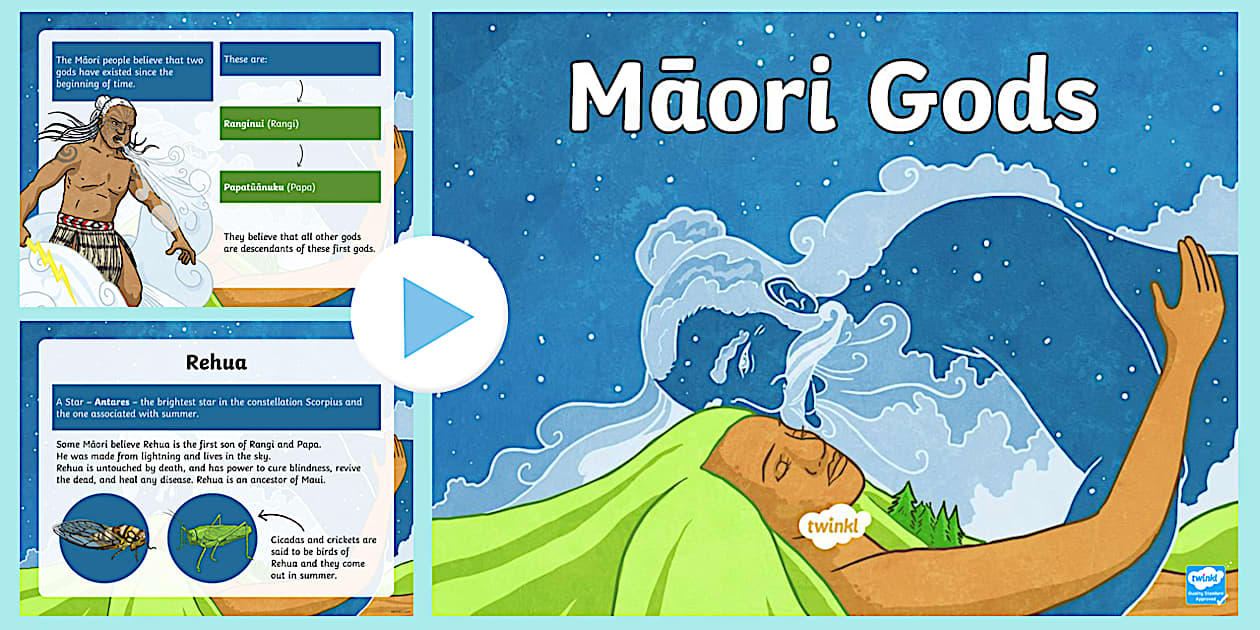 Māori Gods PowerPoint (Teacher-Made) - Twinkl