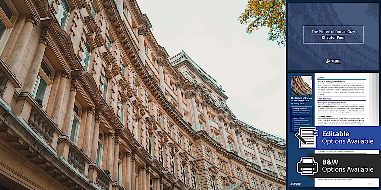 'The Picture of Dorian Gray' Lesson 5: Chapter Four