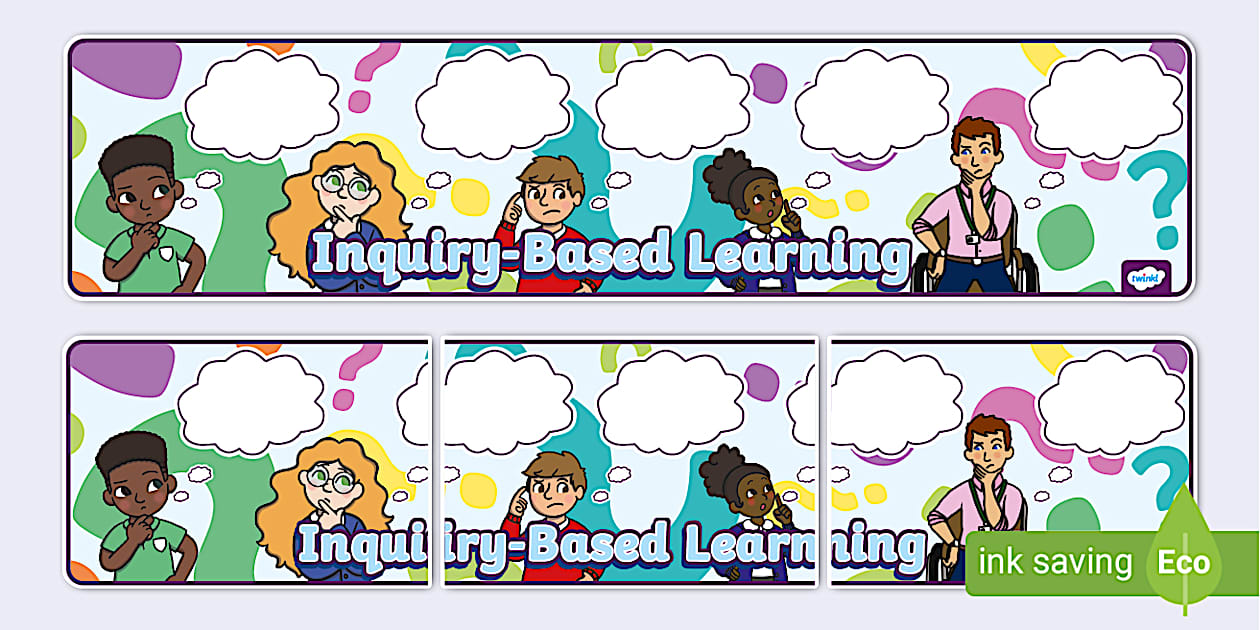 Inquiry-Based Learning Display Banner (teacher made)