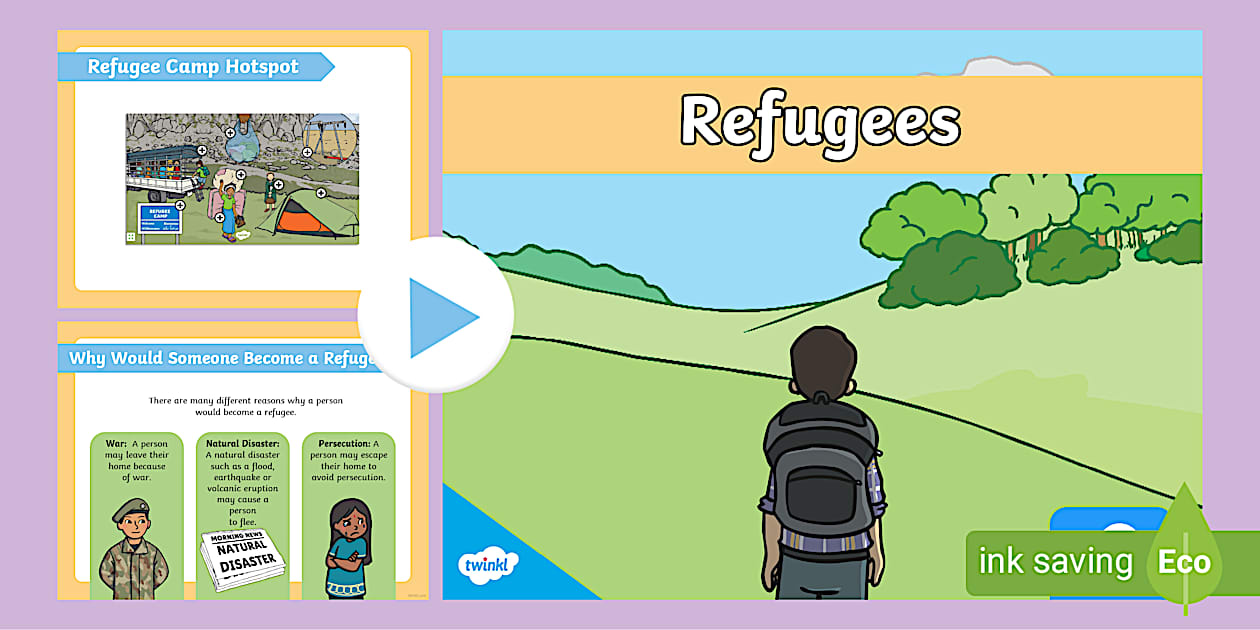 KS1 Refugee Activity PowerPoint (teacher made) - Twinkl