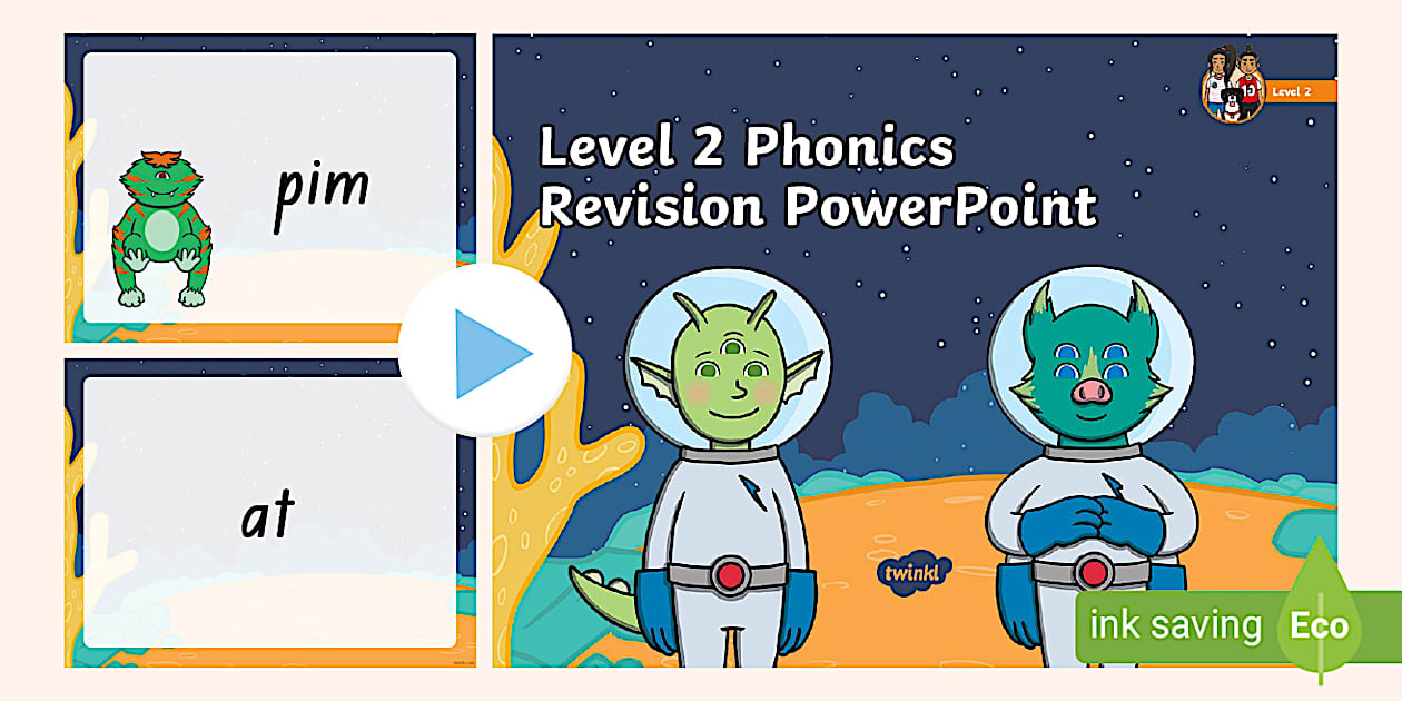 Level 2 Phonics Revision PowerPoint (teacher made) - Twinkl