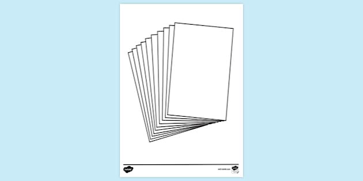 File Of Paper Colouring | Colouring Sheets (Teacher-Made)