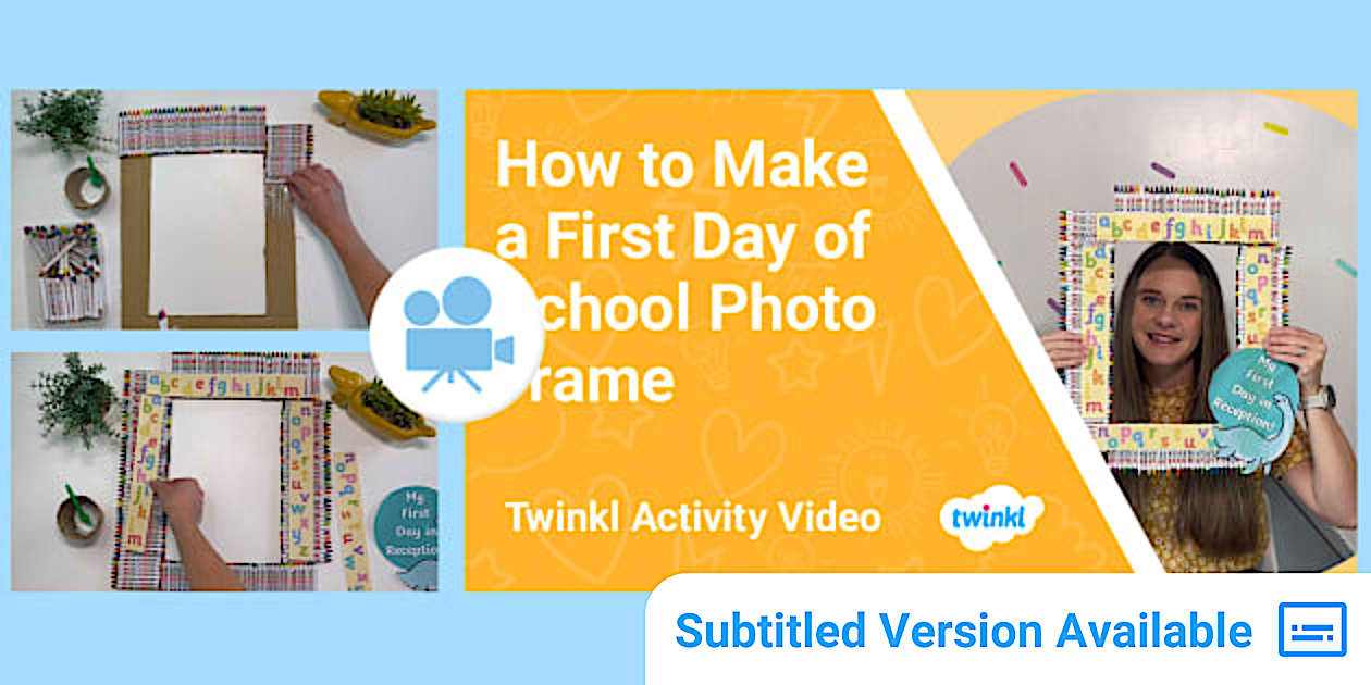 Early Years First Day of School | EYFS Video Lesson