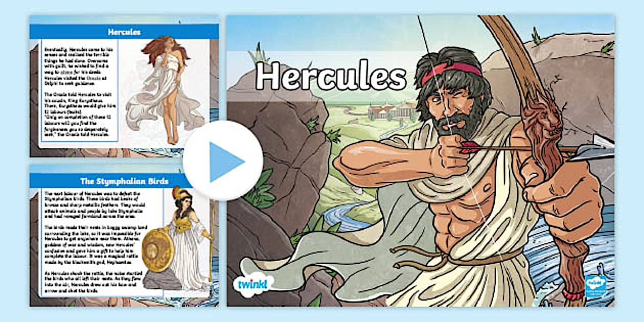 KS2 Hercules Story PowerPoint (teacher made) - Twinkl