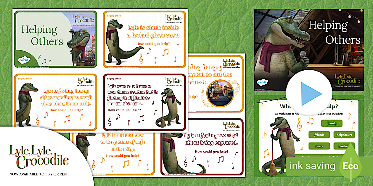 Lyle, Lyle, Crocodile: KS2 Helping Others Activity Pack