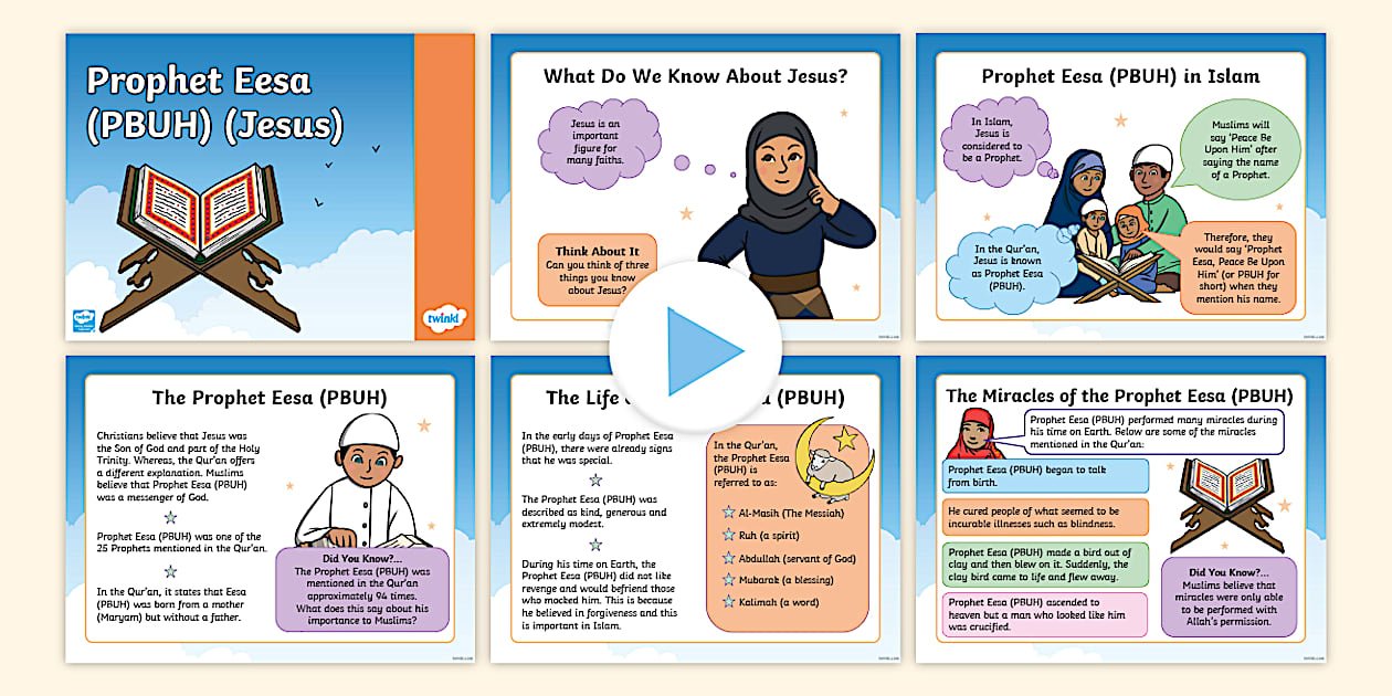 Story of Jesus in Quran | PowerPoint | Twinkl | KS1 | R.E.