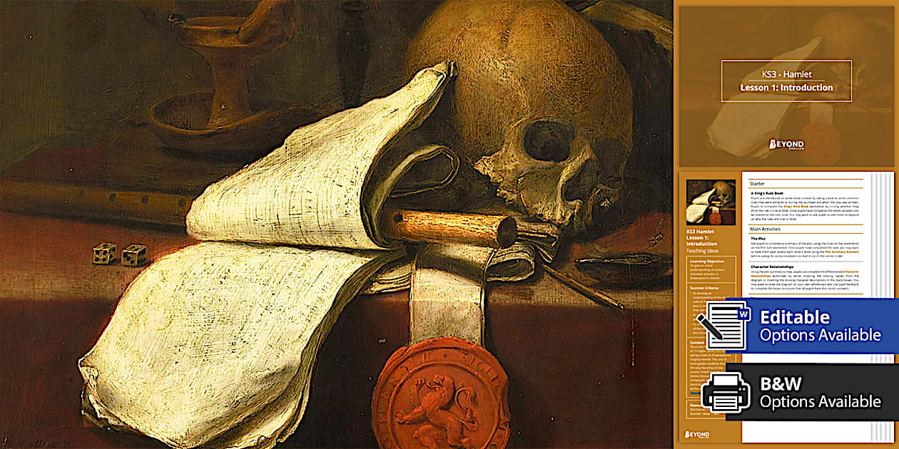 Hamlet Analysis | Lesson 1 KS3 Shakespeare | Beyond English