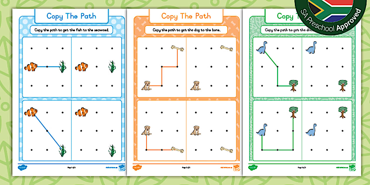 Copy the Path (Teacher-Made) - Twinkl