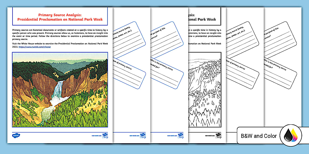 Presidential Proclamation Analysis | Twinkl USA - Twinkl