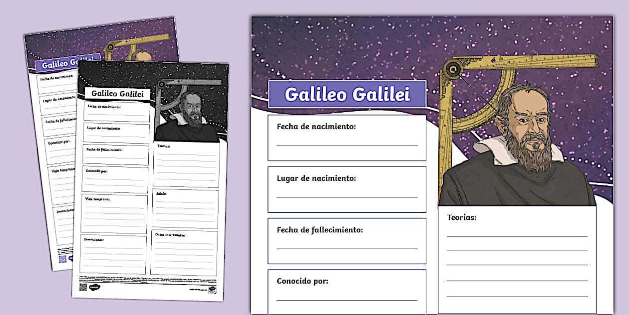 Ficha de Investigación: Galileo Galilei (teacher made)
