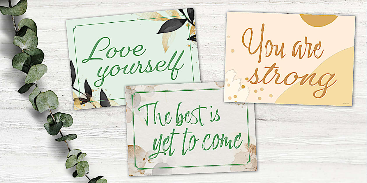 Positivity Postcards | Twinkl Party